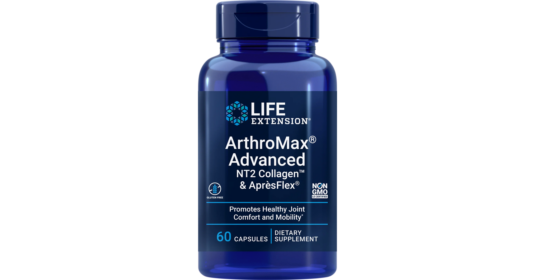 ArthroMax® Advanced with NT2 Collagen™ & AprèsFlex® - Life Extension ...