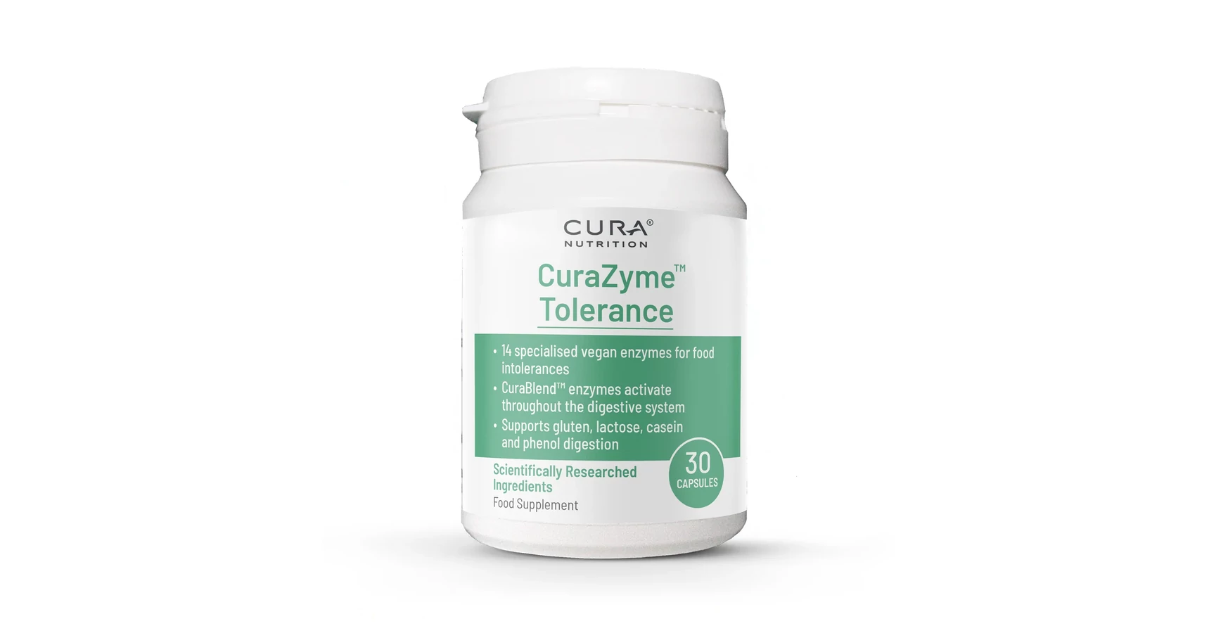 CuraZyme Tolerance 30 kapszula - Nutrifitt